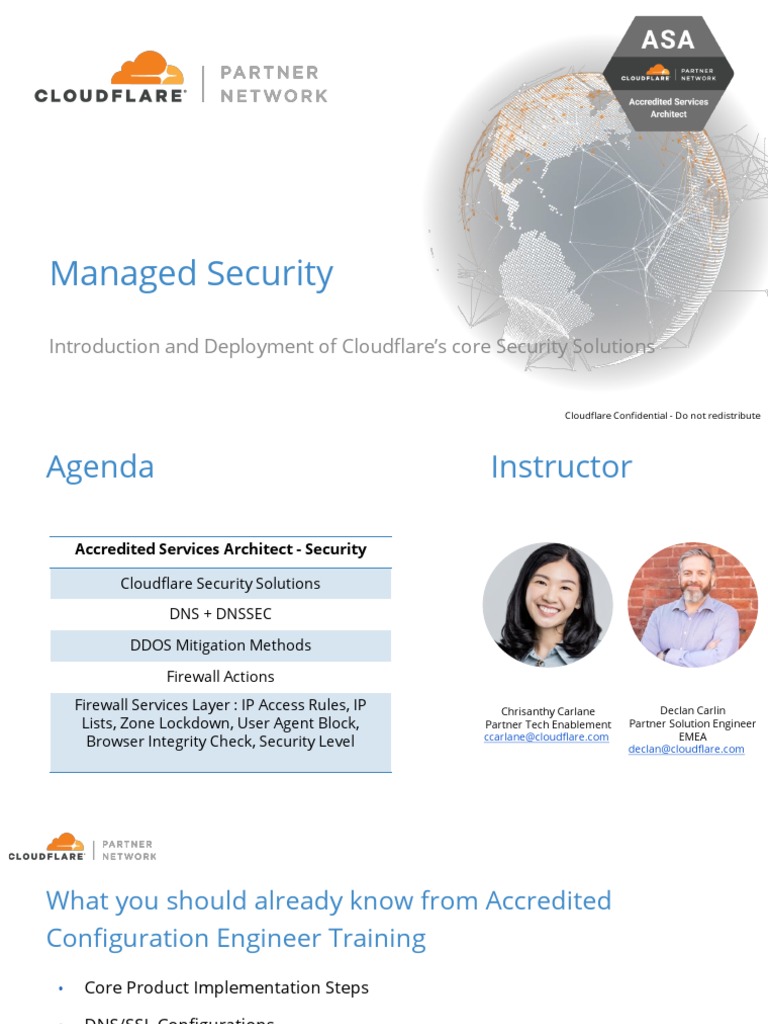 CSE-200 Accredited Services Architect Day 1 - Security Slide | PDF ...