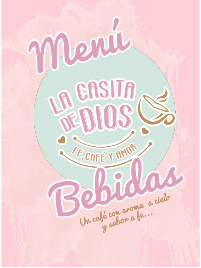 Menu Bebidas Pdf