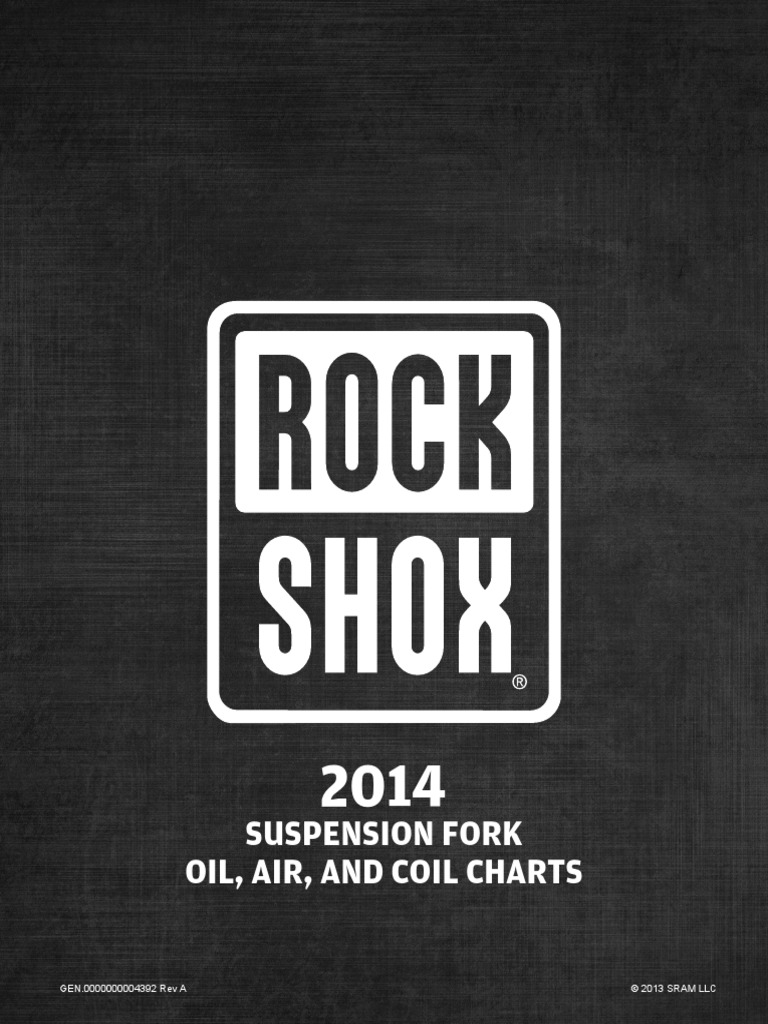 2014 Rockshox Suspension Fork Oil Air and Coil Charts | PDF | Private ...