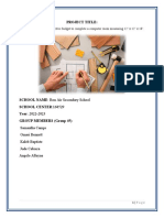 CSEC Mathematics SBA Ideas and Topics | PDF | Career & Growth