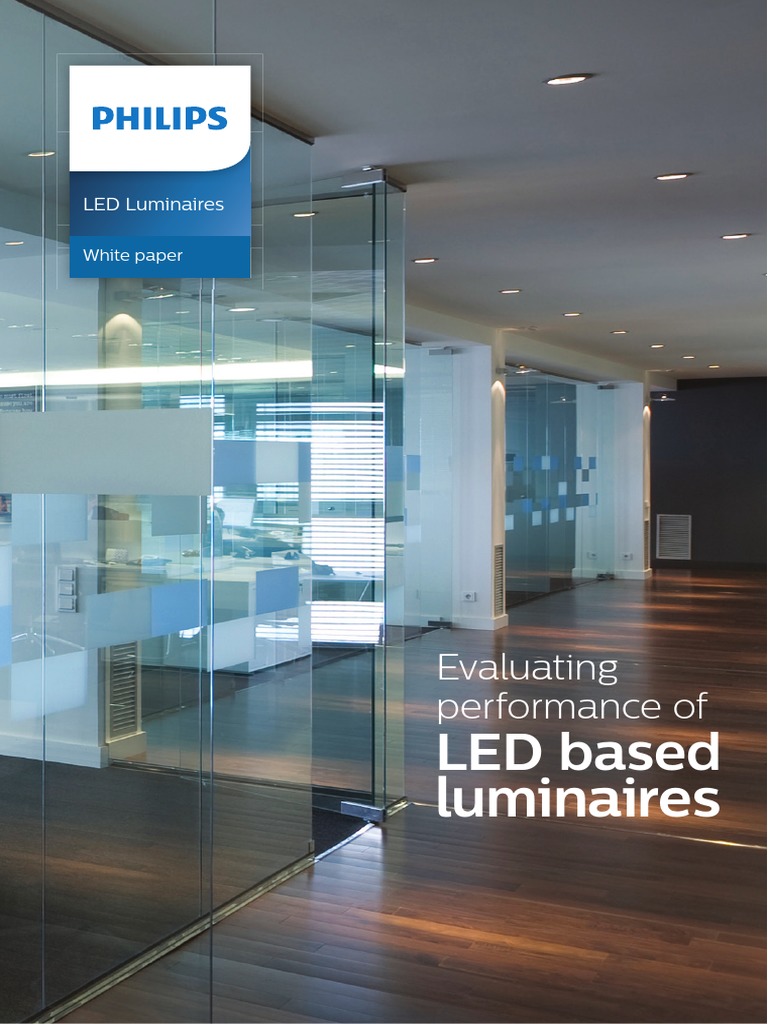 Evaluating Performance of Led Based Luminaires White Paper | PDF ...