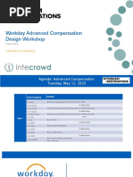 Workday Advanced Compensation | PDF | Employment | Human Resource Management