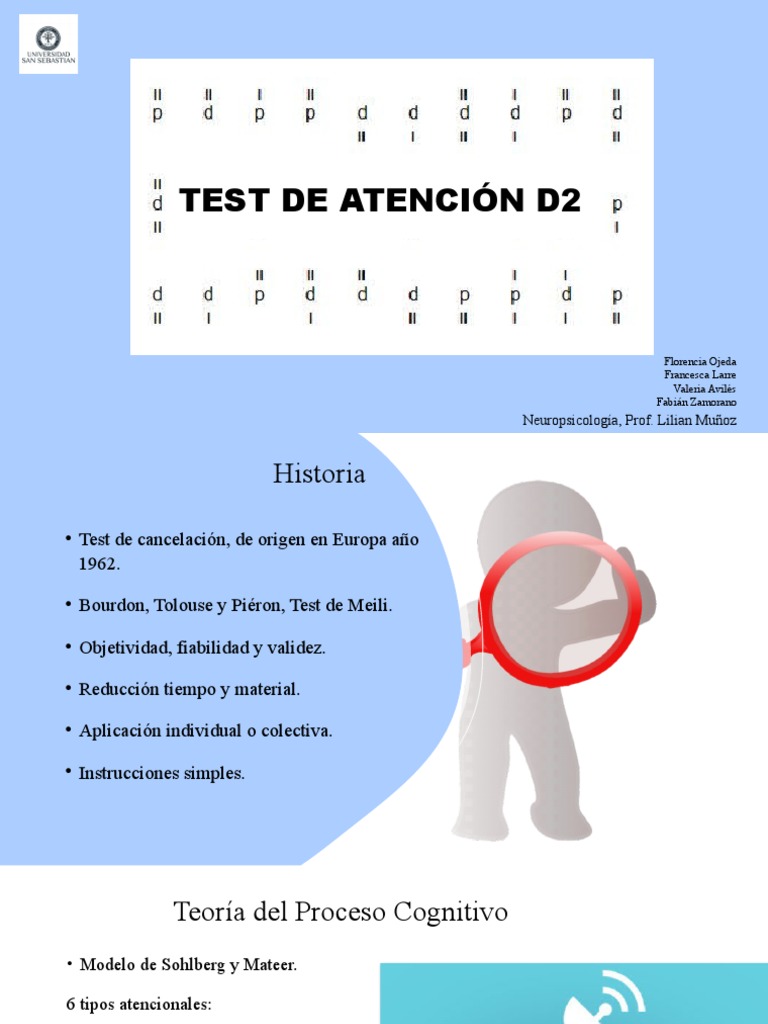 Test de Atención D2 | PDF | Crecimiento personal y profesional ...