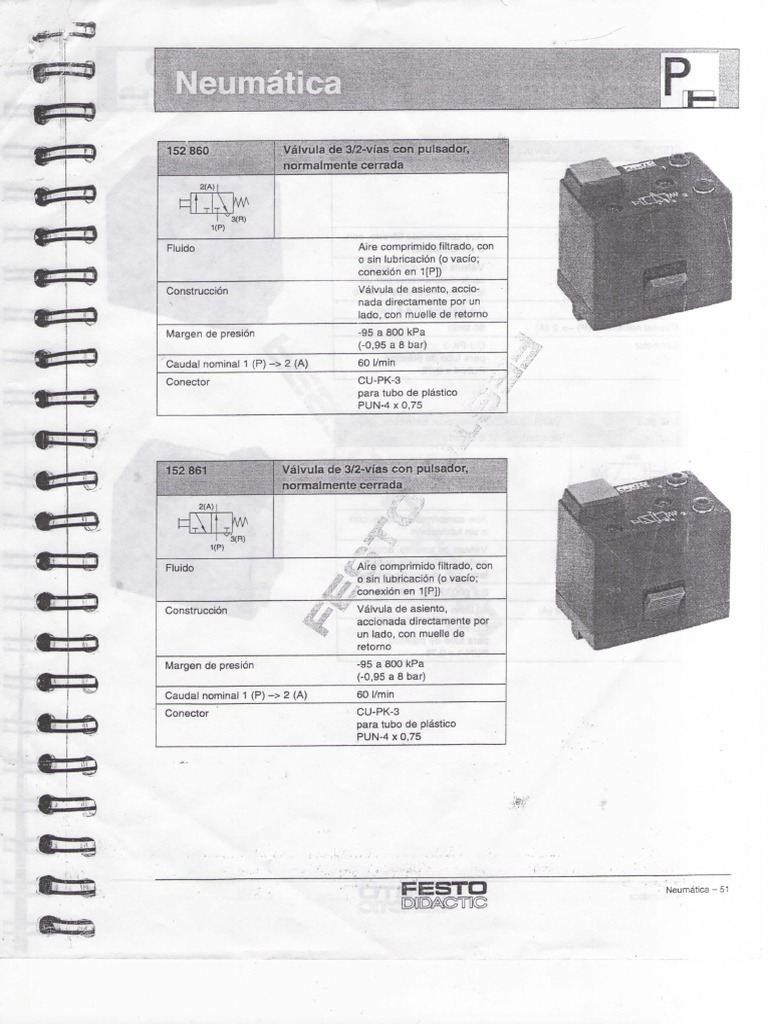 Manual Festo | PDF | Presión | Neumática