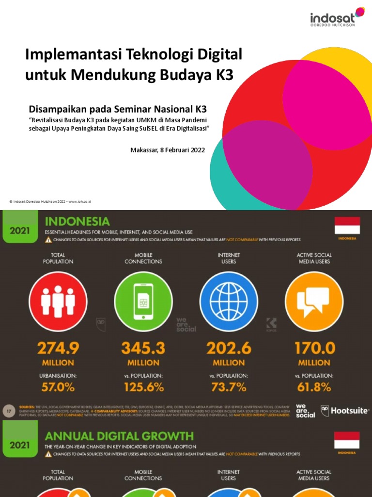 Seminar Digitalisasi K3, Herman Usman - Indosat | PDF | Internet Of Things | Cyberspace