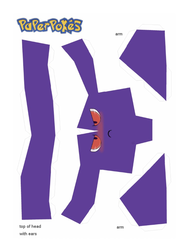 Mini Gengar Letter No Lines | PDF