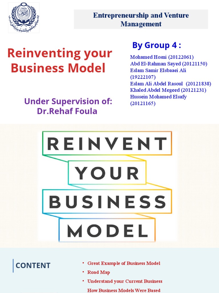Reinventing Business Models for Success | PDF | Business Model | Innovation