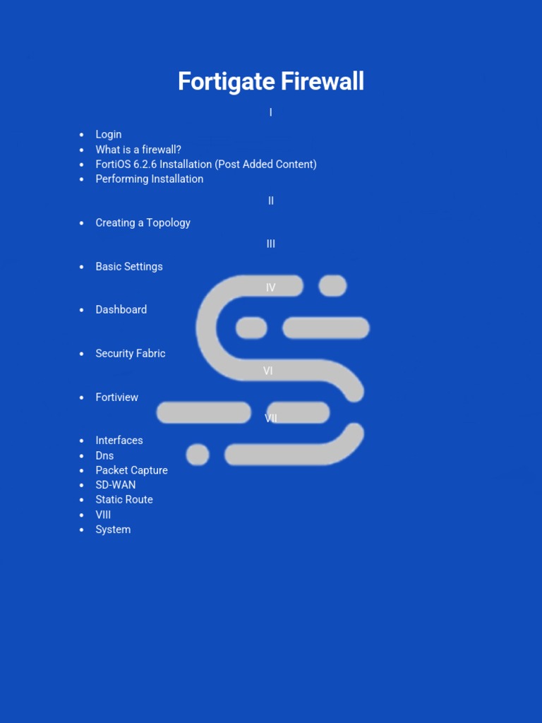 Fortigate Firewall Installation Guide | PDF | Computers