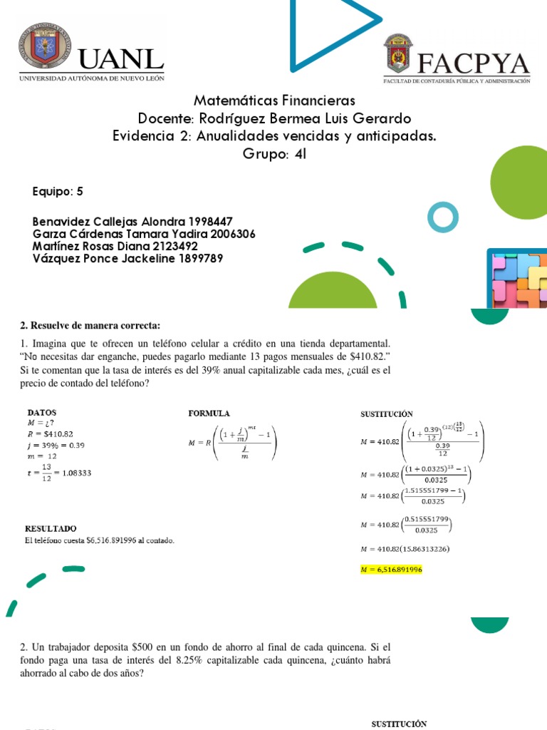 Ev2 Matfin Eq5 | PDF