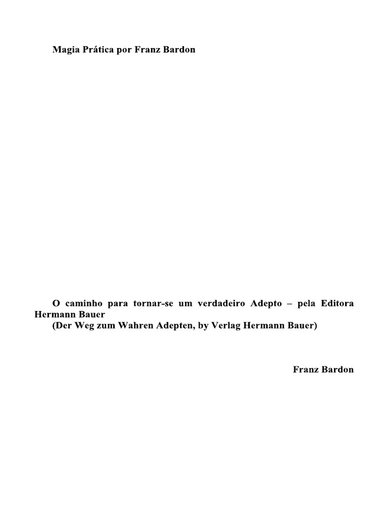 Franzy Bardony Magya Pratyca | PDF