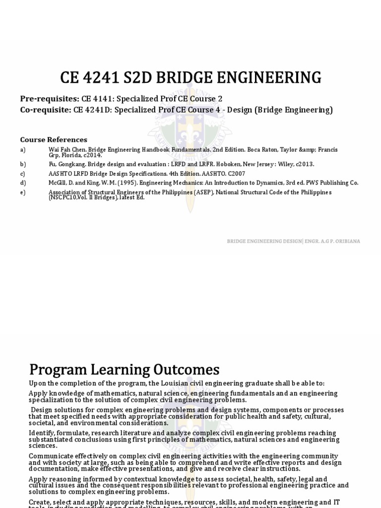 Bridge Lecture - B | PDF | Deep Foundation | Bridge