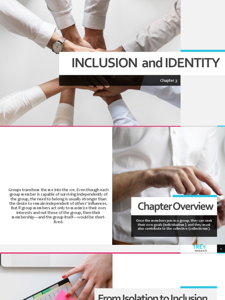 Chapter 3 Inclusion and Identity | PDF | Identity (Social Science ...