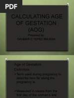 V. Naegels Rule Calculating EDD, AOG, OB Score | PDF | Pregnancy ...