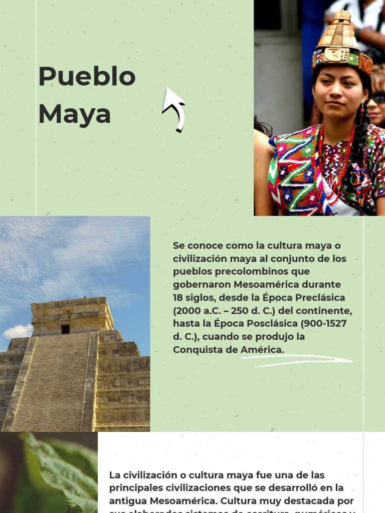 Cultura y legado del pueblo maya | PDF | Civilización maya | Mesoamérica