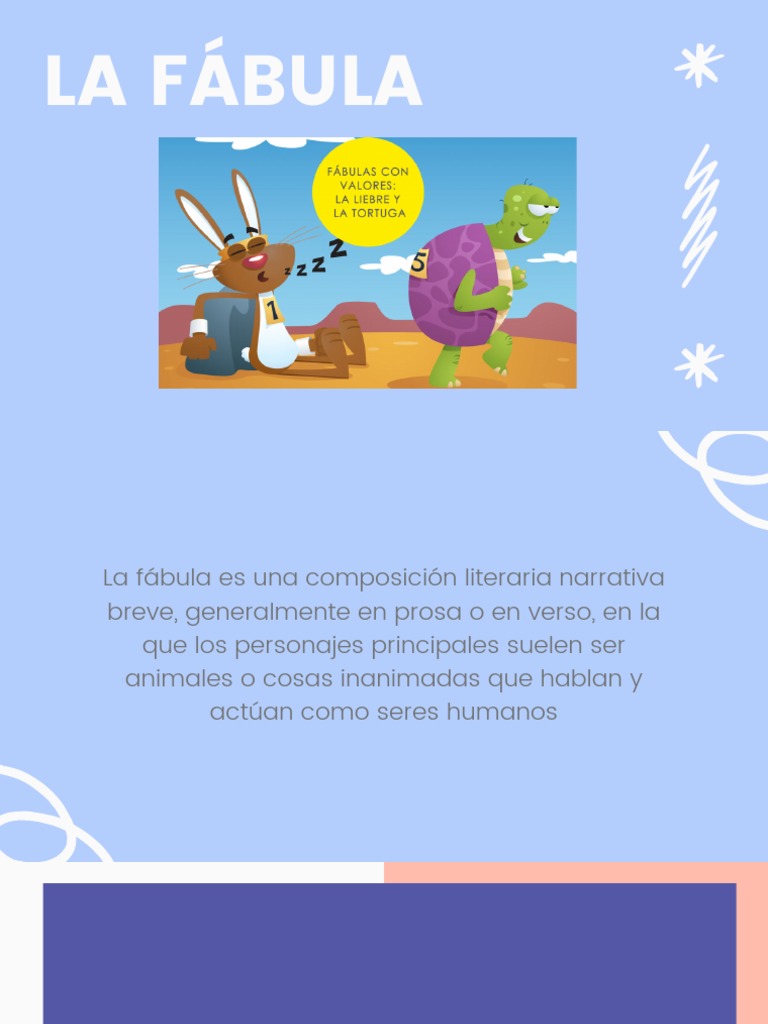 Fábula Pdf Fábula
