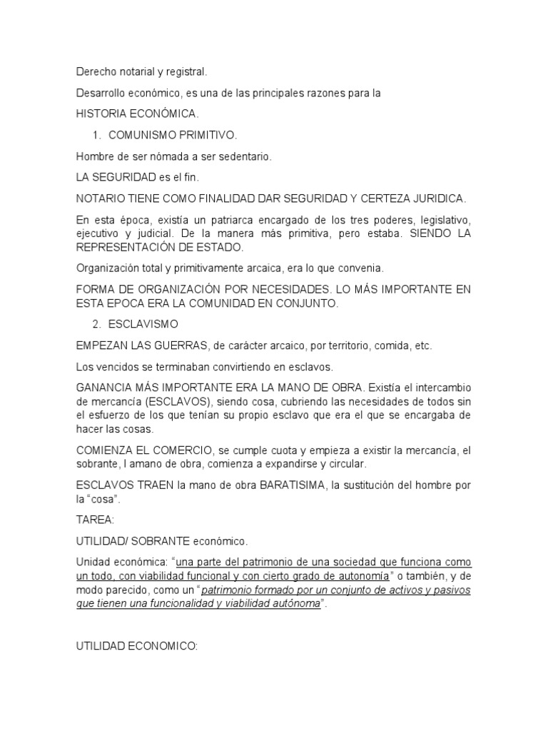 Derecho Notarial y Registral | PDF | Propiedad | Republica Romana