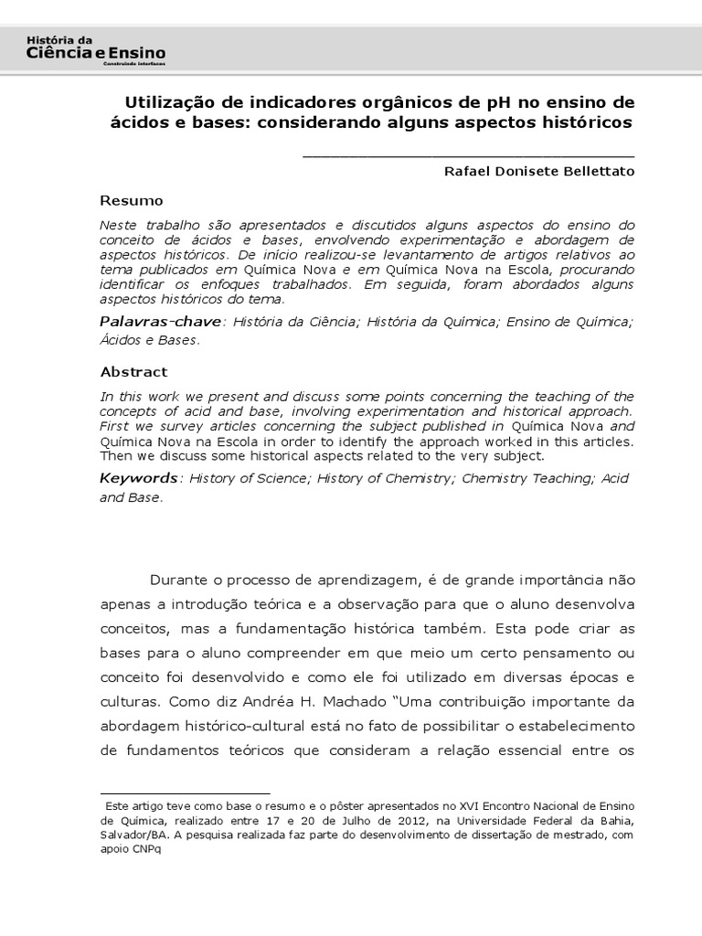 12952-Texto Do Artigo-31018-1-10-20121213 | PDF | Química | Minerais