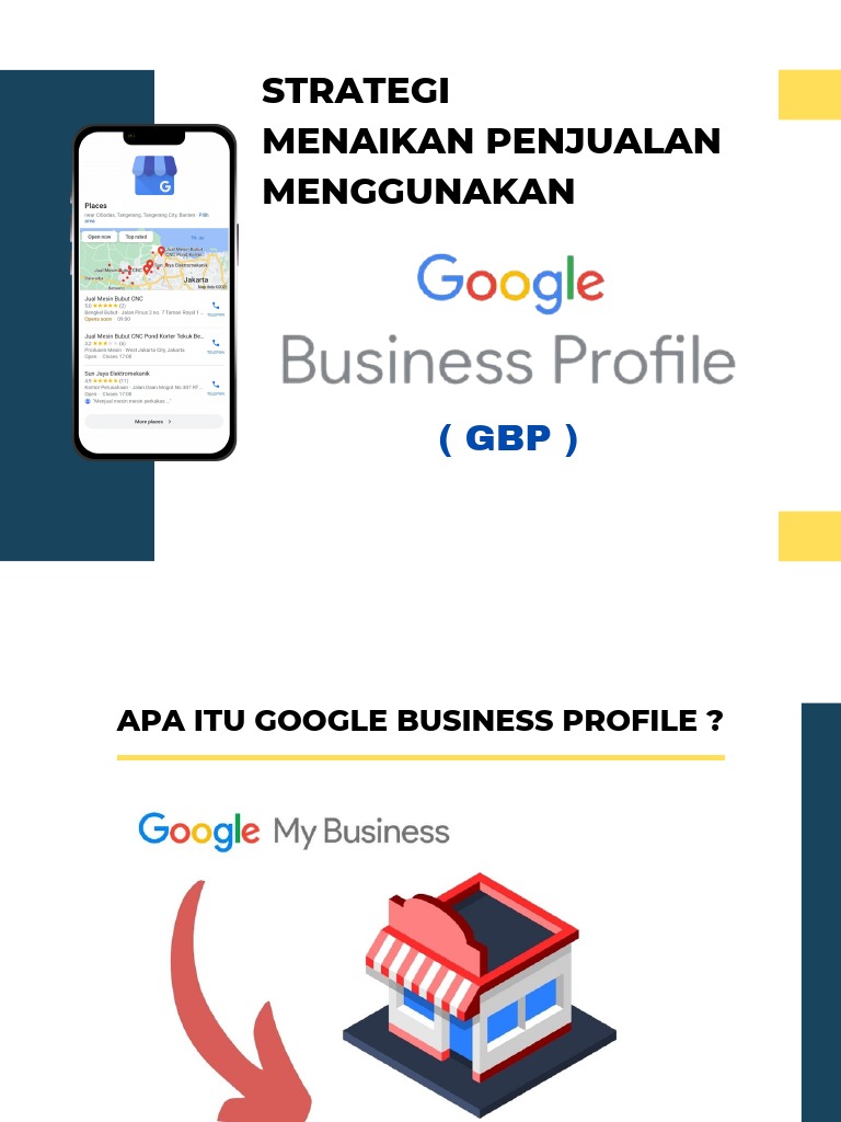 Presentasi Google Business Profile | PDF