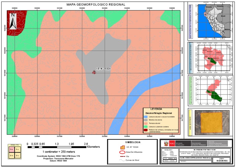 05 Mapa Geomorfologico Regional | PDF