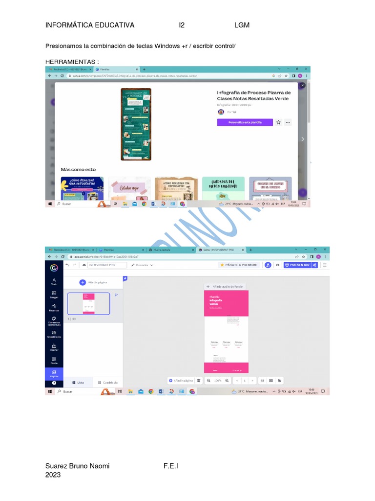 Cuaderno Virtual Naomi Suarez I2 | PDF