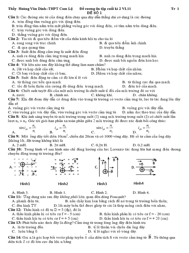 0.bo de Trac Nghiem Cuoi Ki 2 2023 Gui Hs | PDF