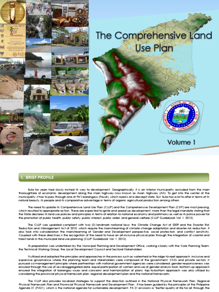 CLUP BULA Vol 1-1 | PDF | Governance | Sustainability