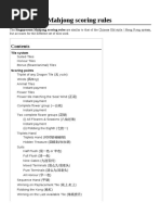 American Mah Jongg Cheat Sheet | PDF