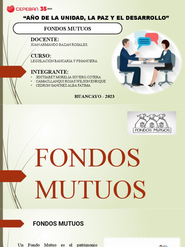 Fondos Mutuos | PDF | Fondo de inversión | Servicios financieros