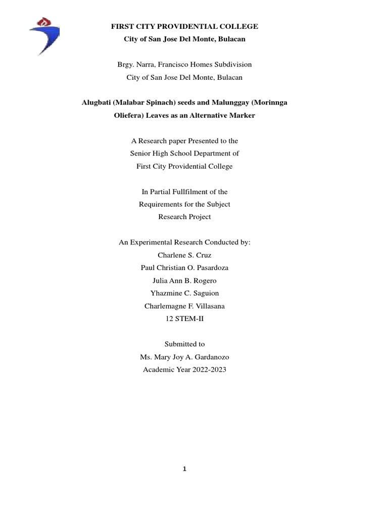 Research Paper Final Revise | Download Free PDF | P Value | Dye