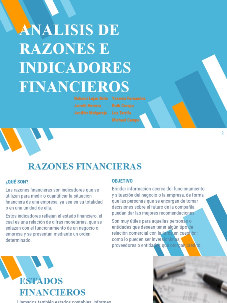 Analisis de Razones e Indicadores Financieros | PDF | Apalancamiento ...