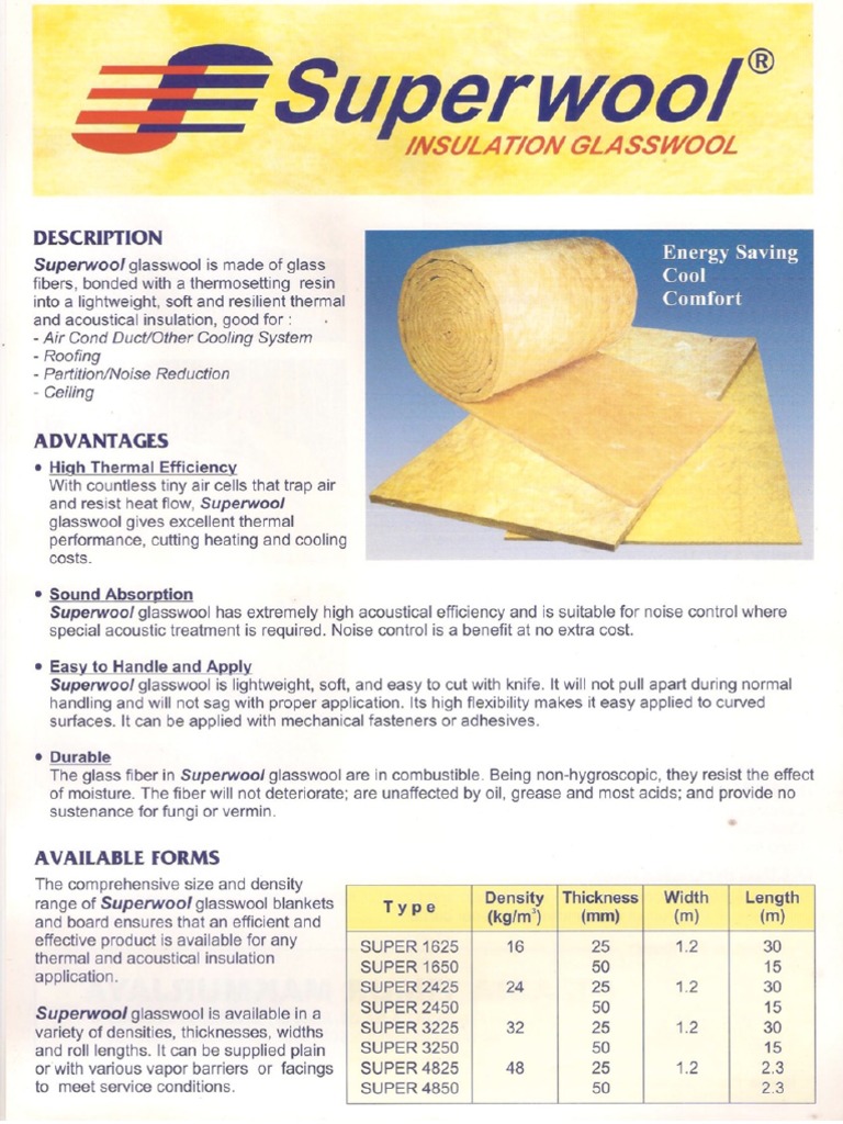 Brosur Superwool | PDF