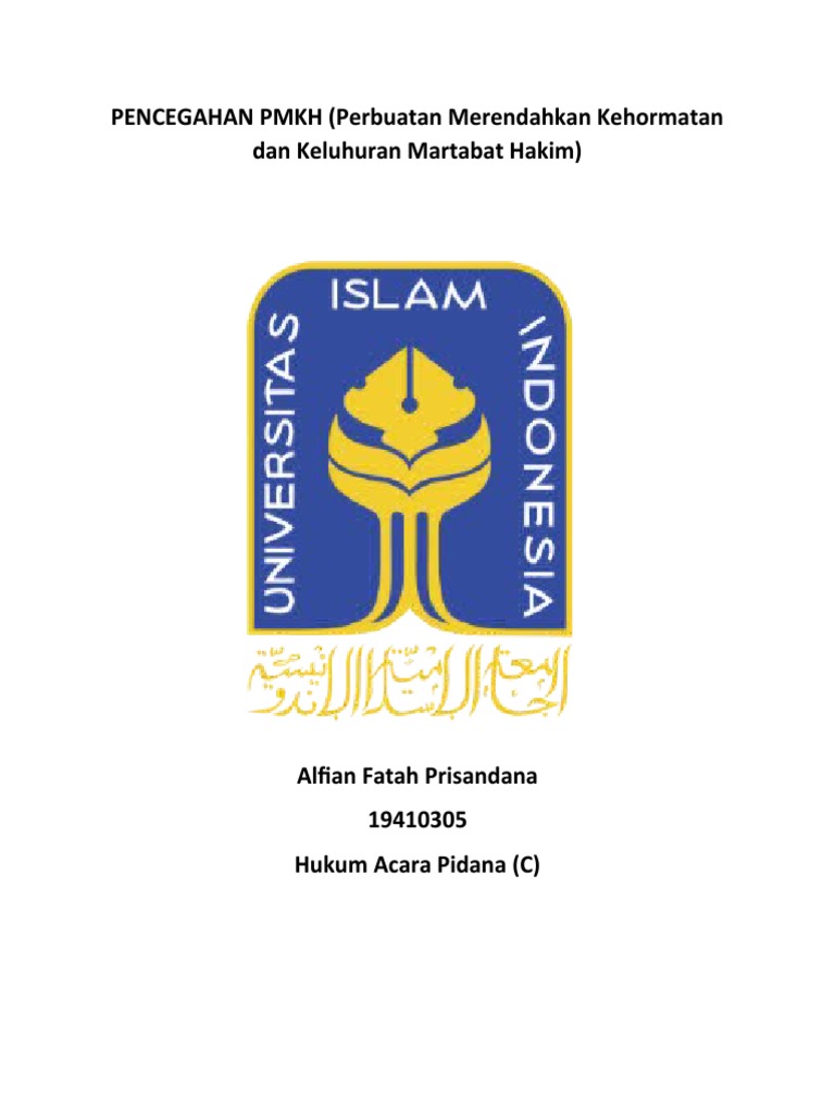 Pencegahan PMKH | PDF