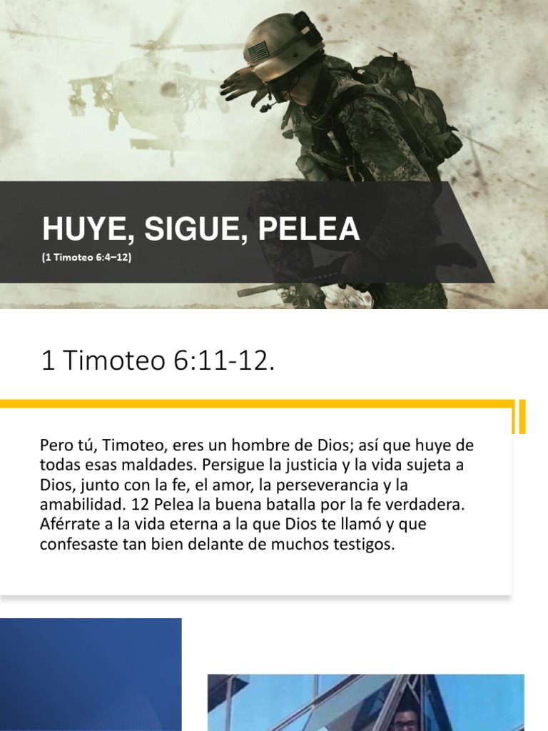 Huye - Sigue - Pelea | PDF
