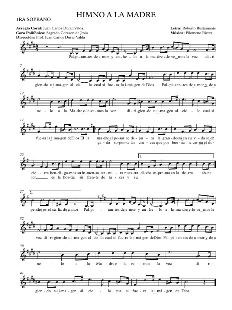 Himno A La Madre 3 Voces 1ra Soprano 2023 04 16 1648 1ra Soprano