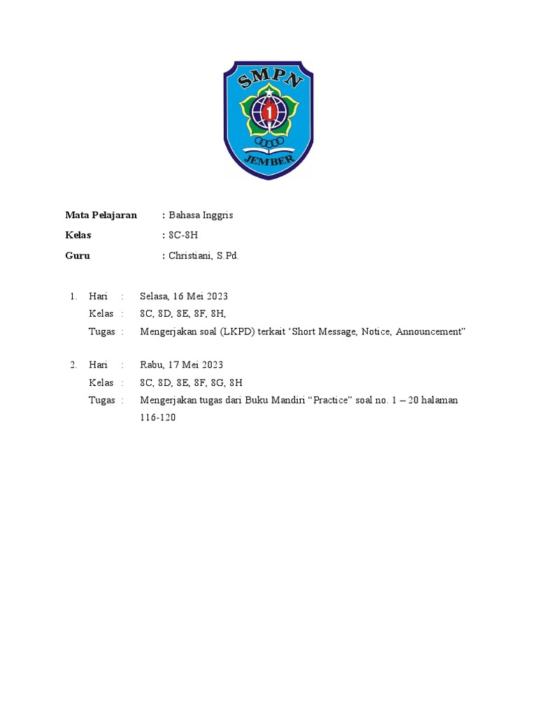 Students Worksheet Lkpd Pdf