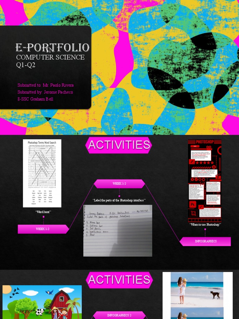 Jerome Pacheco e Portfolio in Comp Sci | PDF | Art | Computers