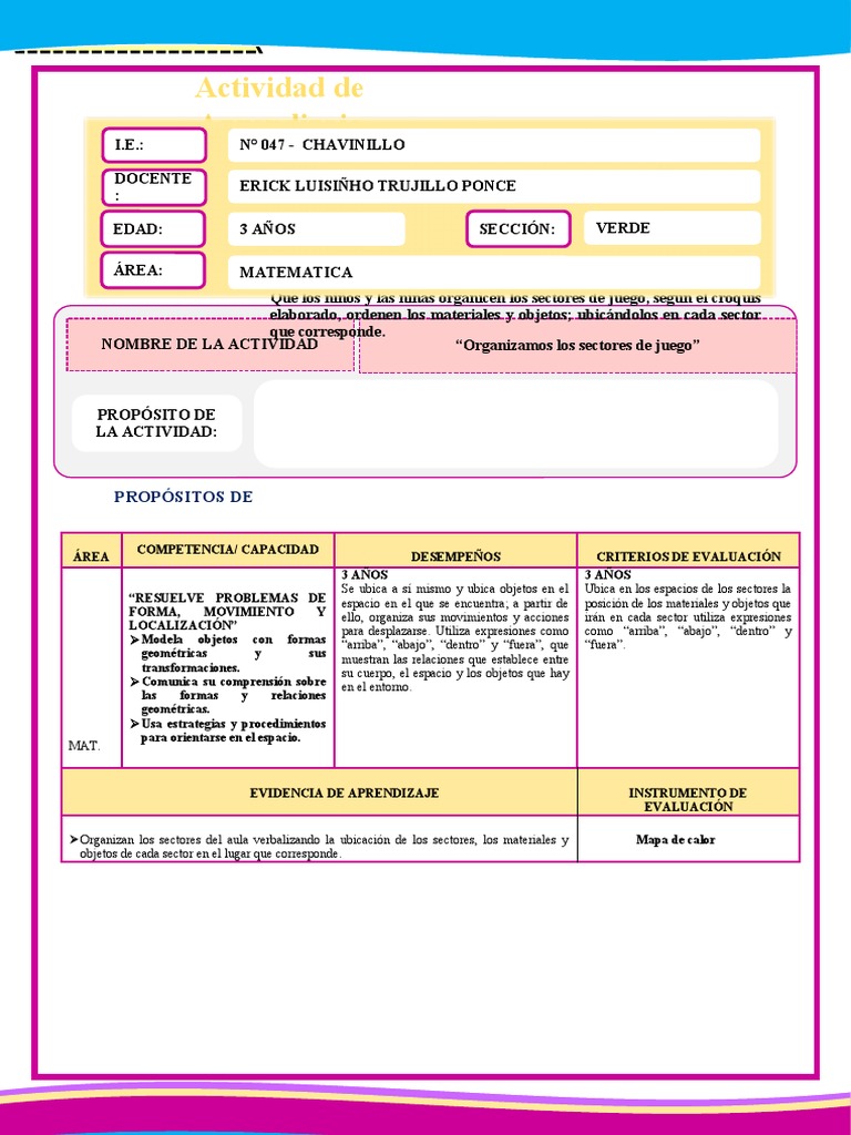 Actividad #4 | PDF | Evaluación | Aprendizaje