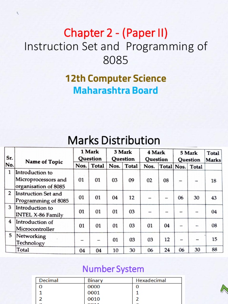 2 Instruction Set Pdf Binary Coded Decimal Computer Engineering 9052