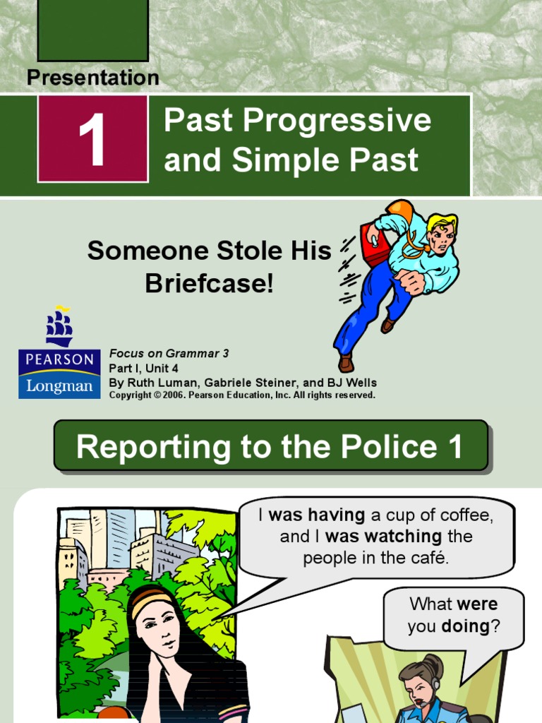 Past Simple and Progressive Pearson 1111111111 The Best | PDF | Language Mechanics | Grammar