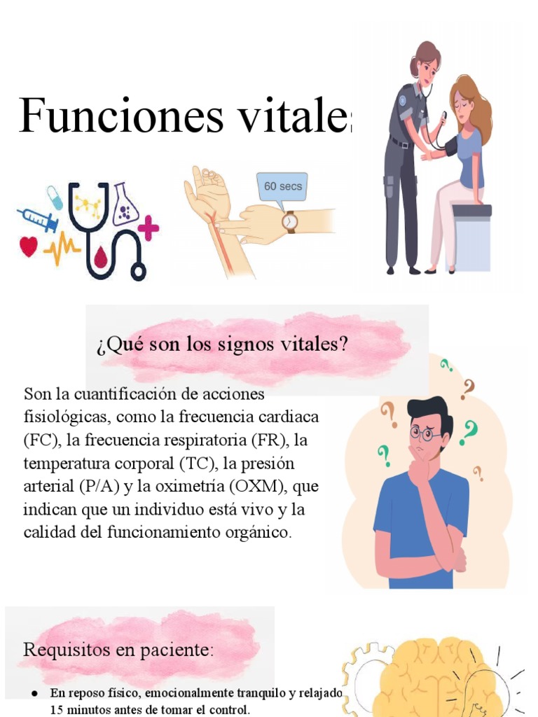 Funciones Vitales | PDF | Fisiología | Medicina CLINICA