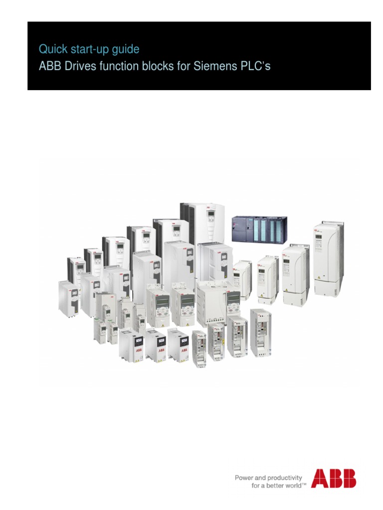 ABB Drives Function Blocks for Siemens PLCs Quick-start-up Guide B A4 ...