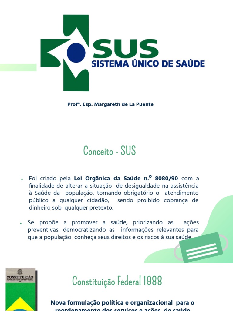 Sus - Aula 2 | PDF | Promoção de saúde | Setor terciário da economia