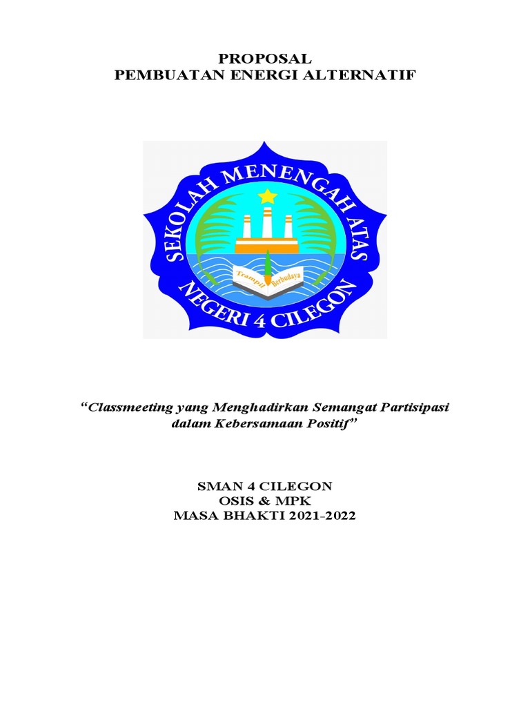 Proposal CLASSMEET 2022_Pulihkan | PDF