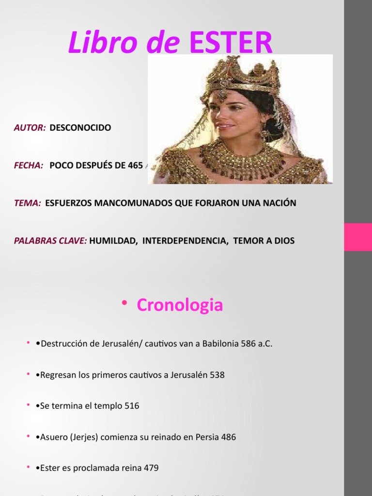 Libro de Ester | PDF | Esther