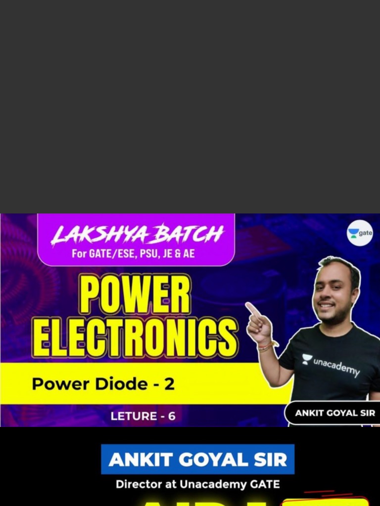 Lecture 6 Power Diodes Part 2 Min | PDF Lecture 6 Power Diodes Part 2 Min | PDF