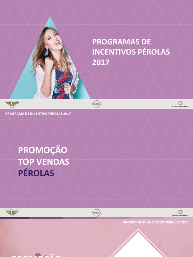 Perolas Programa Incentivo | PDF