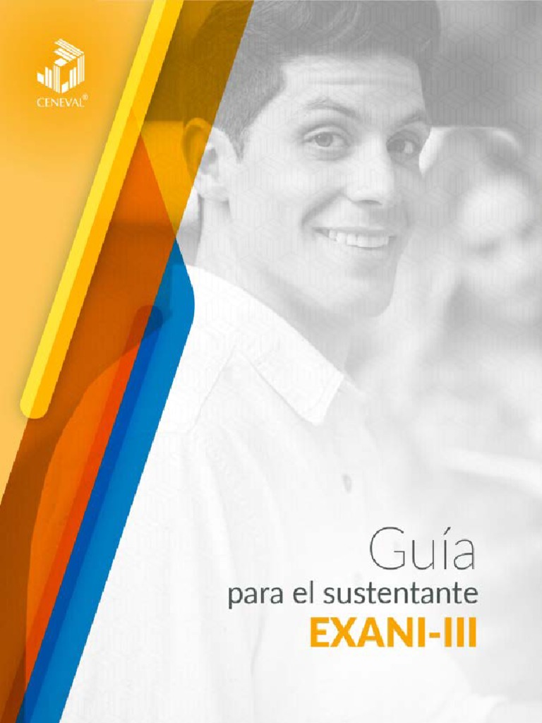 Guía del EXANI-III del Ceneval | PDF | Análisis de regresión | Conocimiento