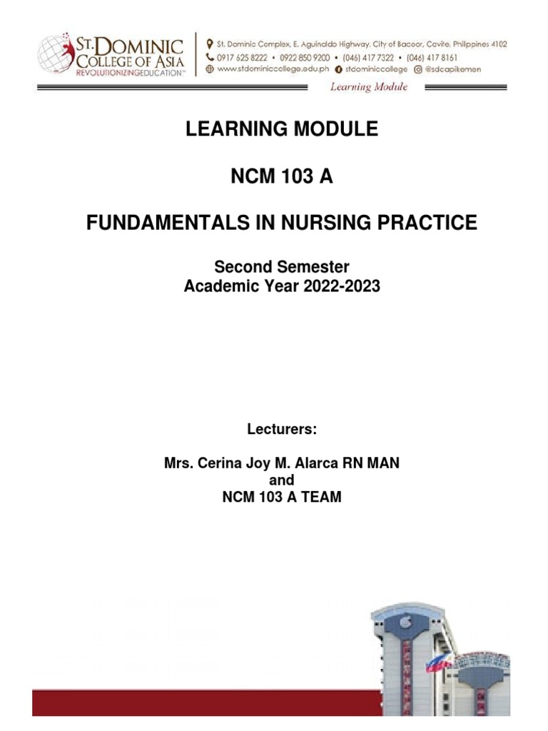 WK-13-17 Module Rev 2ND Sy2022-2023-1 | PDF | Sleep | Respiratory Tract
