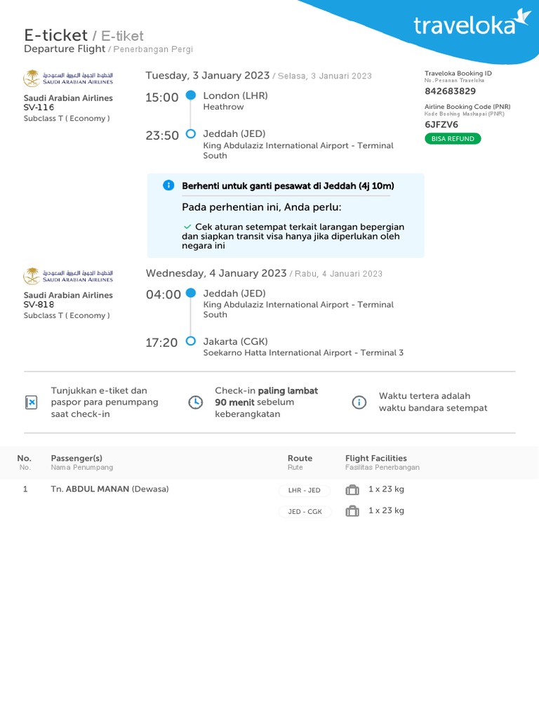 Abdul Manan Supri - Return | PDF