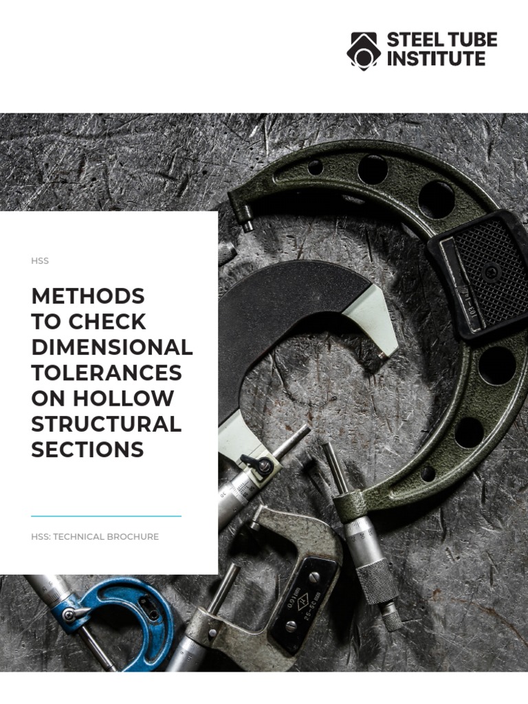 Hollow Sections Checking | PDF | Pipe (Fluid Conveyance) | Metrology